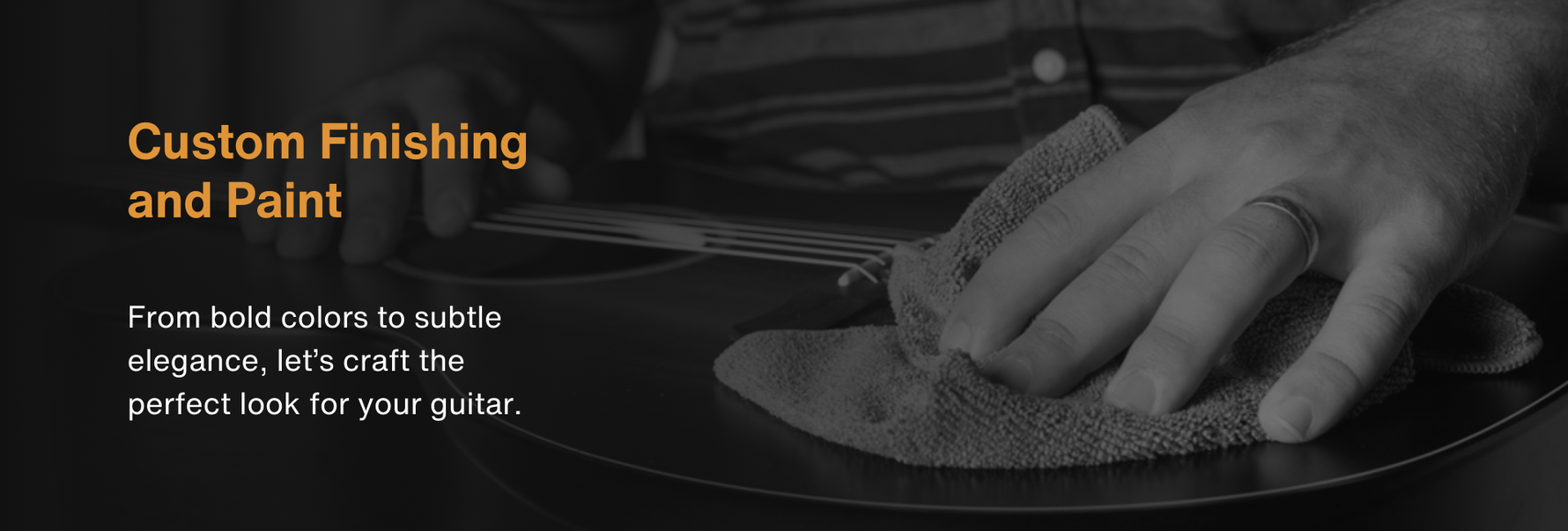 Custom Finishing and Paint – Mythic Guitar Company